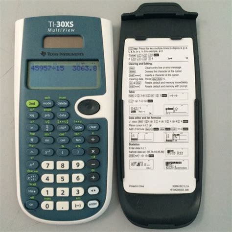 Texas Instruments Ti 30xs Hobbies And Toys Books And Magazines Textbooks On Carousell