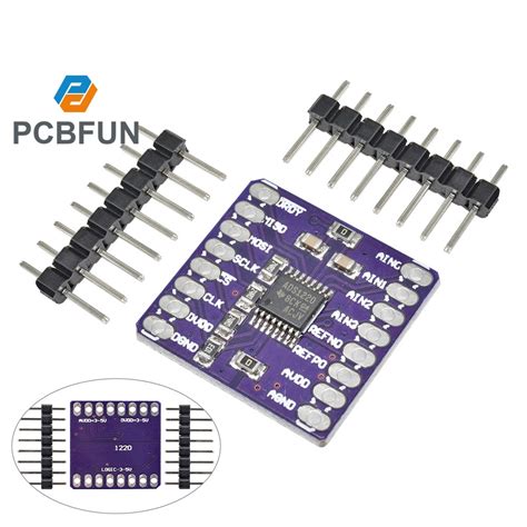 Pcbfun Cjmcu Ads Adc Spi Low Power Bit A D Analog To Digital Converter Module