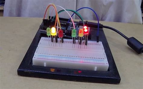 How To Make An Arduino LED Traffic Light Controller Arduino Maker Pro
