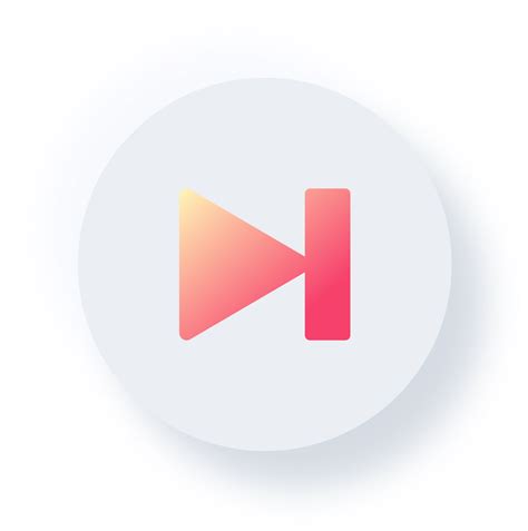 Neumorphic Play Next Icon Neumorphism Ui Button 11893928 Png