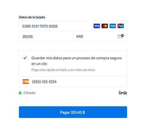 Link De Stripe Pagos En Un Clic Con La Tecnología De Stripe