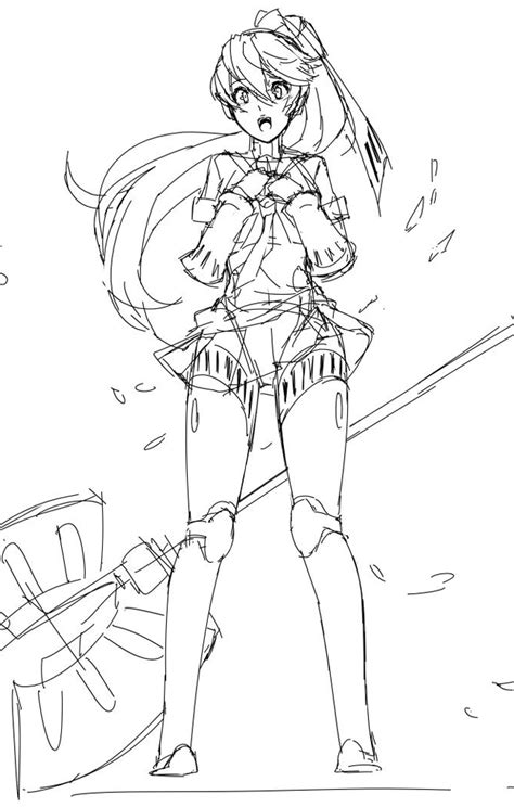 Labrys Persona And More Drawn By Eu Danbooru