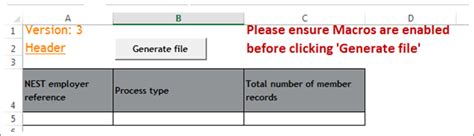 Creating An Enrolment File Using Nest Templates Nest Pensions