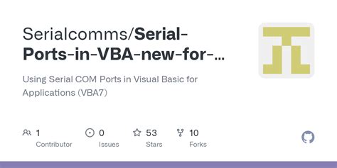 Serial Ports In Vba New For 2022serialportvbabas At Main