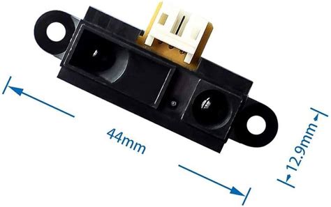 sharp gp2y0a21yk ir range sensor 10 80cm 55 off