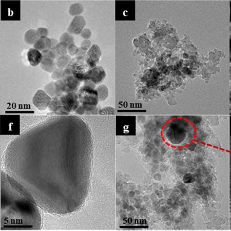 TEM Images Of A B Fe O Nanoparticles C D Fe O BM E F Ag NP Download Scientific Diagram