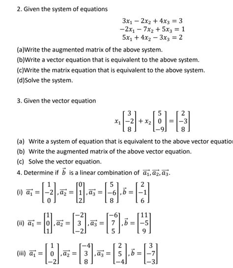 solved given the system of