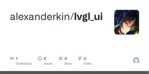 Github Alexanderkinlvglui Github Alexanderkinlvglui