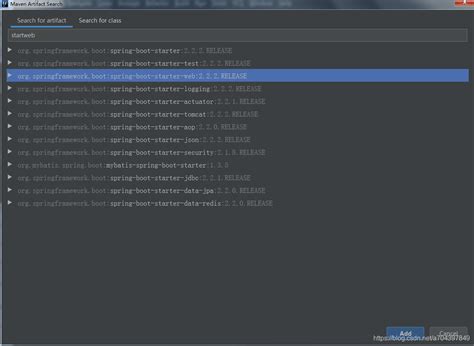 idea maven 按artifact或class 快速搜索依赖 maven artifact search csdn博客