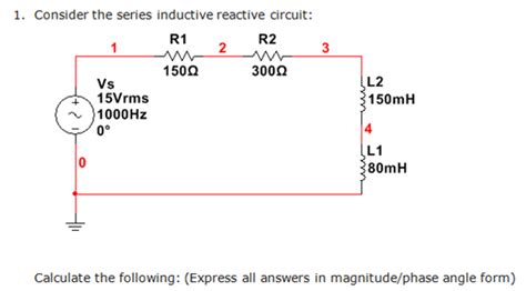 Solved Multism Required Series And Parallel Inductive