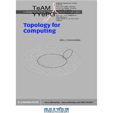 خرید و قیمت دانلود کتاب Topology For Computing ترب