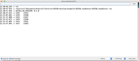 Initial Version Issue RobTillaart ACD GitHub