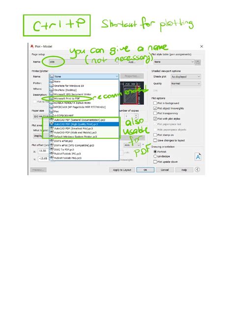 plotting pdf
