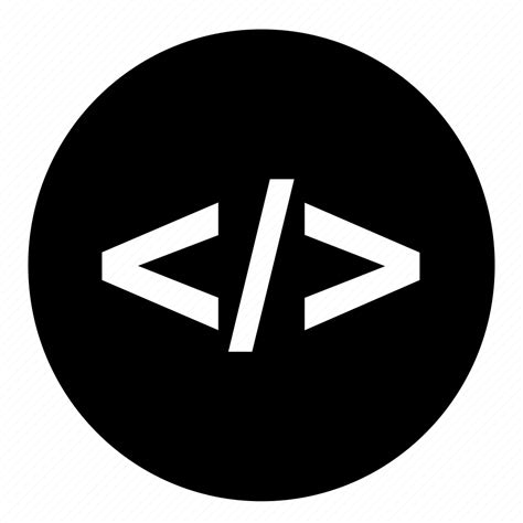 Circle Code Coding Programming Tag Ui Ux Icon Download On