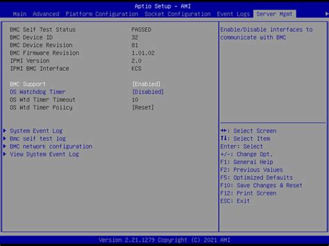 configuring bmc in asus server