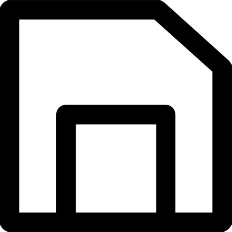 Memory Card Vector Market Bold Rounded Icon