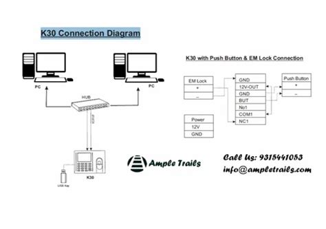 K30 ESSL With Battery FaceID WIFI Fingerprint Time Attendance And Access Control System At Rs