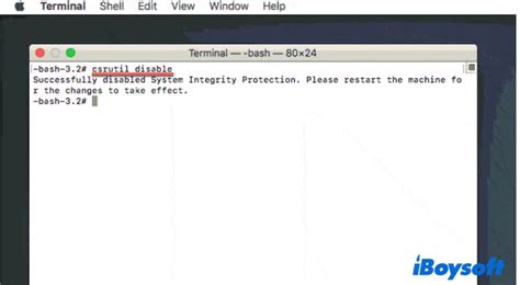 ¿qué Es Csrutil And Qué Hace Csrutil Disable En Mac