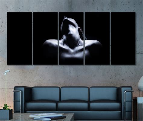 Large Erotic Canvas Print Naked Woman Erotic Wall Art Inspire Uplift