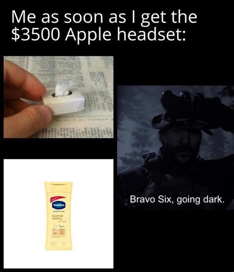 About To Experience Sex R Dankmemes Apple Vision Pro Know Your Meme