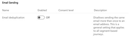 Prevent Duplicate Emails To Shared Email Addresses Dynamics 365 Customer Insights Microsoft