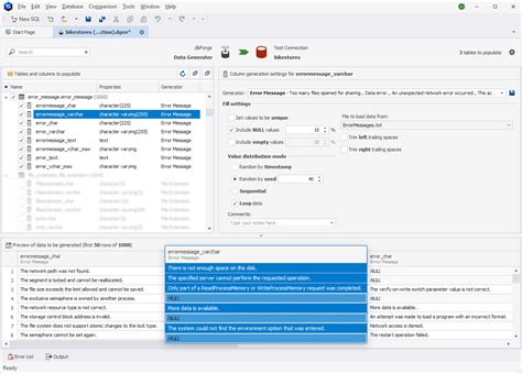 Error Message Generator