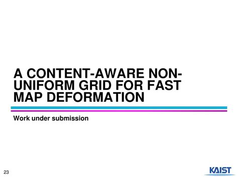 Non Uniform Grid Mapping Facepilot
