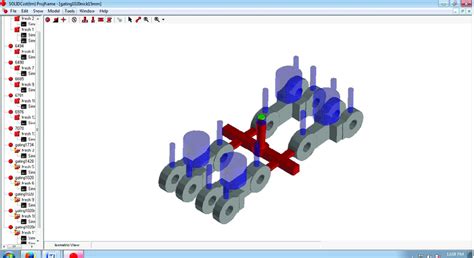 Modified Gating System With Ingates Attached To Both Sides Of The Runner Download Scientific