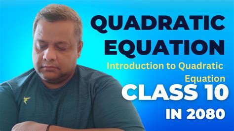 Quadratic Equation With Completing Square Method Class 10 In 2080 Youtube