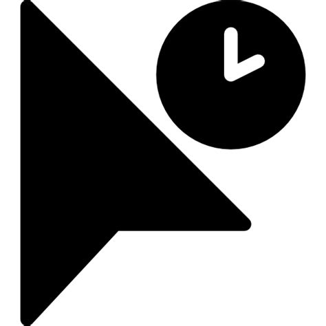 Cursor Pixel Perfect Filled Icon