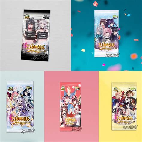 Booster Card Card Pack Waifu Anime Manga Video Game Girl Video Game
