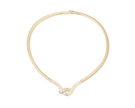 Lot A Diamond Loop Necklace