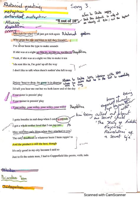 8 Out Of 10 Annotations English Extended Essay English Literature