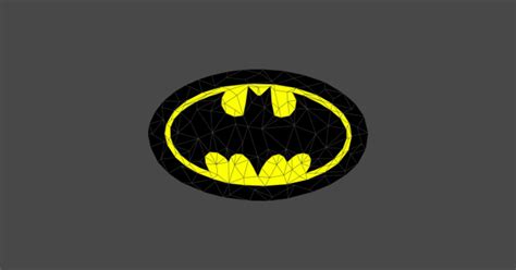Geometric Batman Symbol Batman T Shirt TeePublic