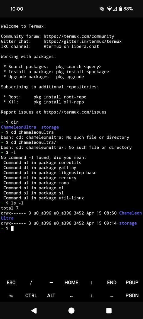 Termux Issues Navigating Dir Support Dangerous Things Forum