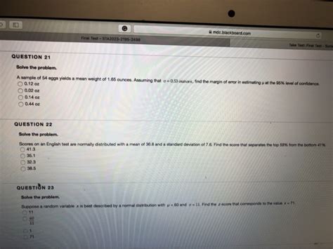 Solved QUESTION A Sample Standard Deviation And Sample Chegg