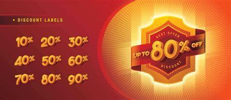 판매 및 할인 비율 라벨 추상 레드 헥사곤 제공 판매 할인 라벨 세트 50퍼센트에 대한 스톡 벡터 아트 및 기타 이미지 50퍼센트 가격 가격표 Istock