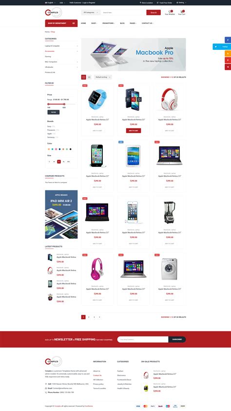 complex multi purpose responsive magento 2 adobe commerce theme by