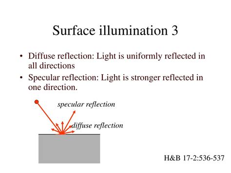 PPT IV Computer Graphics Set Illumination Models And Surface Rendering Methods
