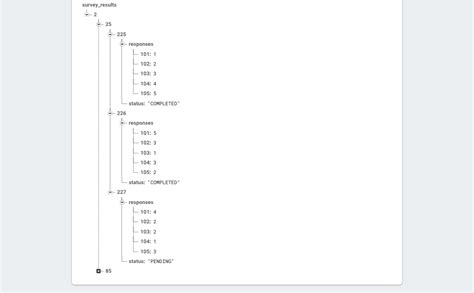 javascript firebase database for survey results stack overflow