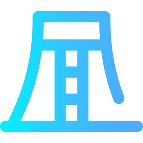 Reactor Super Basic Omission Gradient Icon