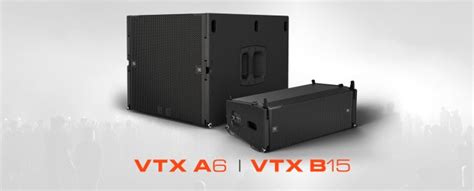 HARMAN Introduces JBL Professional VTX A6 And B15 MONDO DR