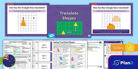 Phase 2 Spatial Reasoning Transformation Translated Shapes Lesson 4