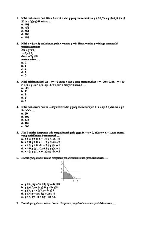 soal program linear pdfcoffee