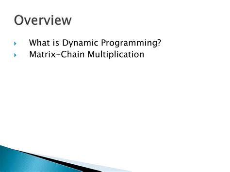 Matrix chain multiplication | PPTX