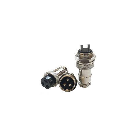 Gx16 Aviation Connector 8pin Pair