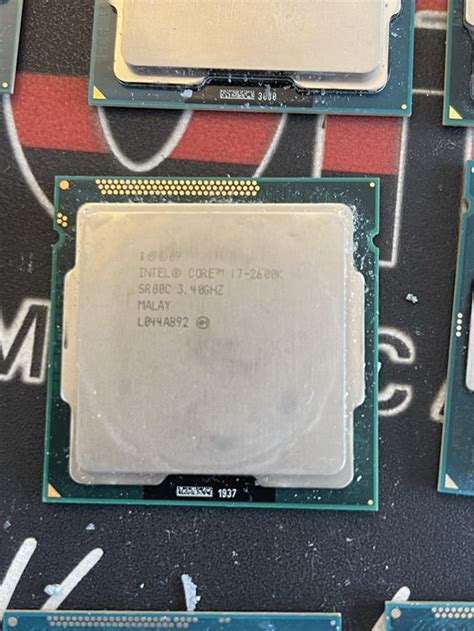 Intel Core I K Sr C Ghz Prozessor Gebraucht In W Ngi F R Chf Nur Abholung Auf