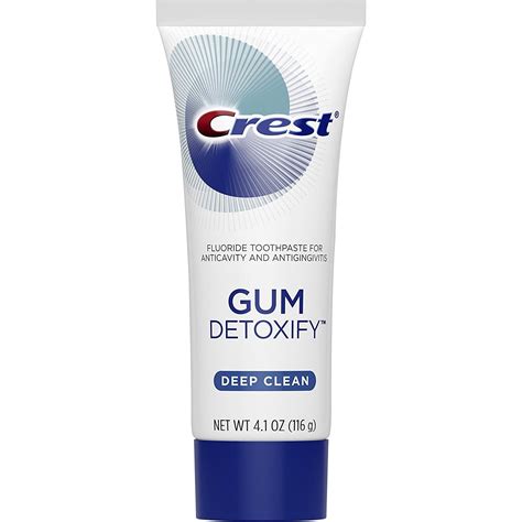 Crest Pro Health Gum Detoxify Deep Clean Toothpaste 41 Oz 116 G Exp