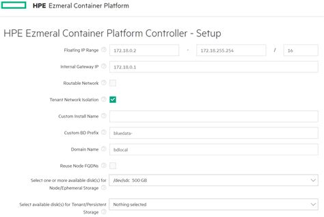 manually install and configure hpe ezmeral container platform 5 3 hpe